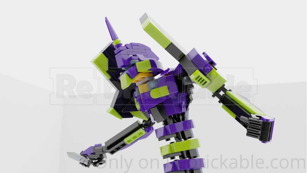 LEGO MOC-80903 Neon Genesis Evangelion - EVA 01 by Marco666 ...