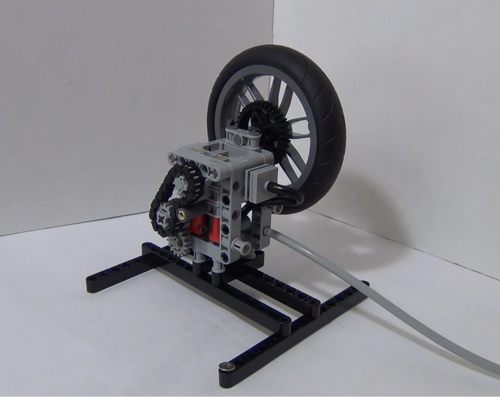 LEGO MOC Lego pneumatic oppositional engine from fake engine by Lego ...