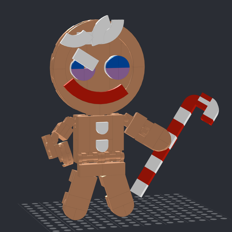 LEGO MOC Ginger Brave [Cookie Run] by ARCACA | Rebrickable - Build with ...