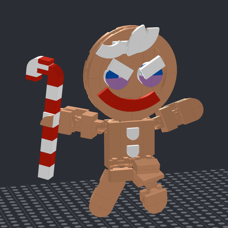 LEGO MOC Ginger Brave [Cookie Run] by ARCACA | Rebrickable - Build with ...