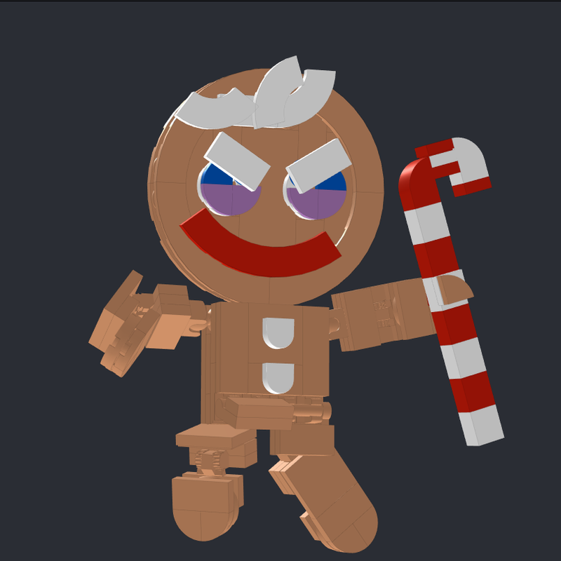 LEGO MOC Ginger Brave [Cookie Run] by ARCACA | Rebrickable - Build with ...