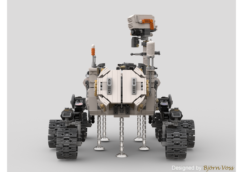 LEGO MOC NASA Mars Curiosity Rover 1:9 Scale by BrickCreate ...