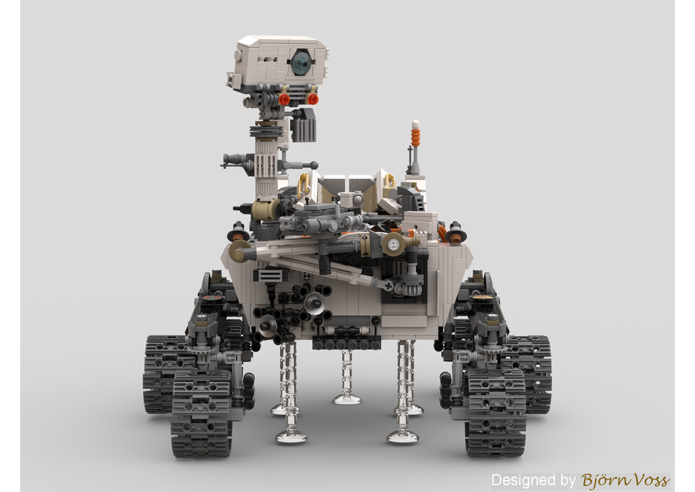 LEGO MOC NASA Mars Curiosity Rover 1:9 Scale by BrickCreate ...