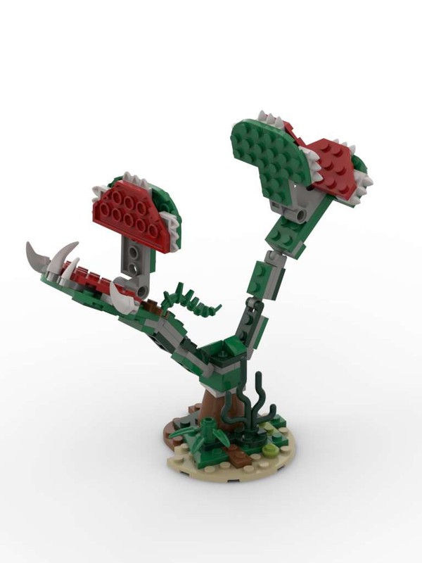 Lego Moc Venus Fly Trap By Beyondblocks Rebrickable Build With Lego