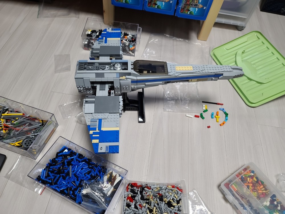 LEGO MOC Rogue one Blue leader X-Wing(UCS) by LoveCiel | Rebrickable ...