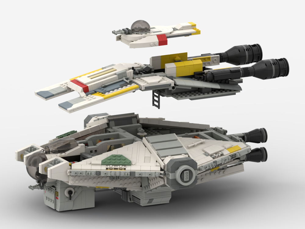 LEGO MOC The Ghost (VCX-100) by Quarries Workshop | Rebrickable - Build ...