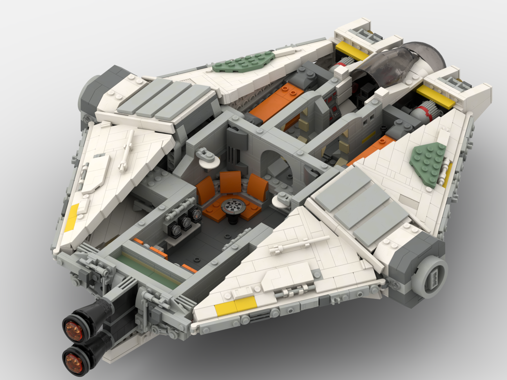 LEGO MOC The Ghost (VCX-100) by Quarries Workshop | Rebrickable - Build ...