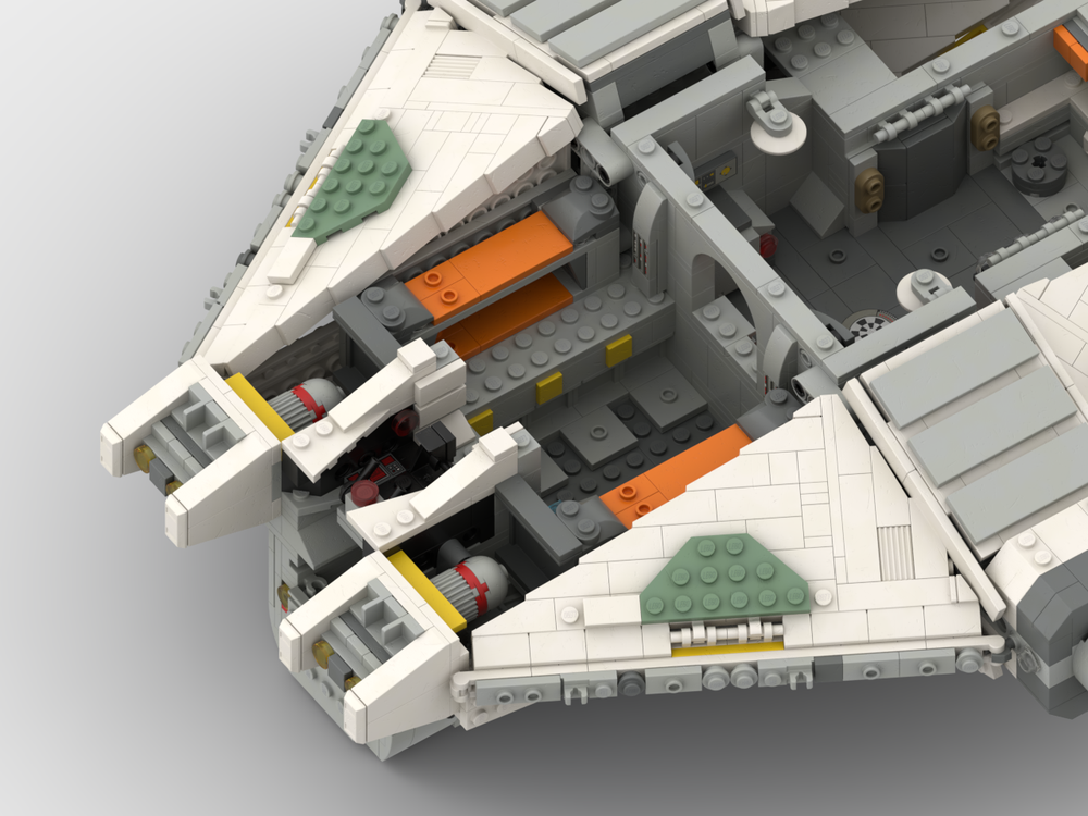 LEGO MOC The Ghost (VCX-100) by Quarries Workshop | Rebrickable - Build ...