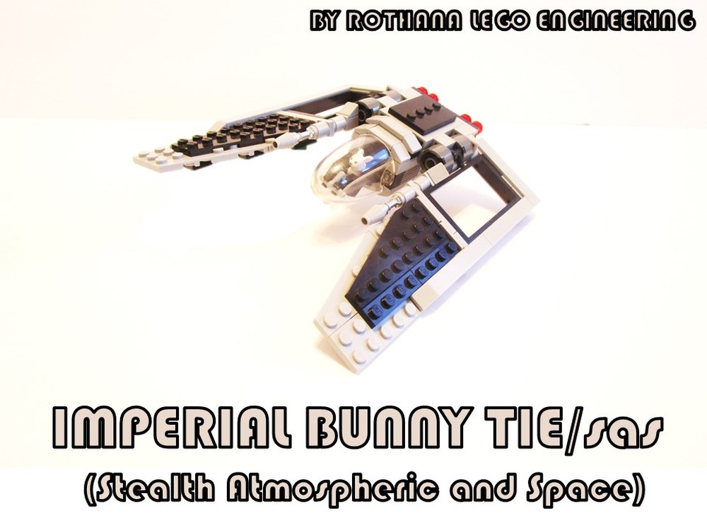 LEGO MOC Imperial Bunny TIE/sas (Stealth Atmospheric and Space) by ...