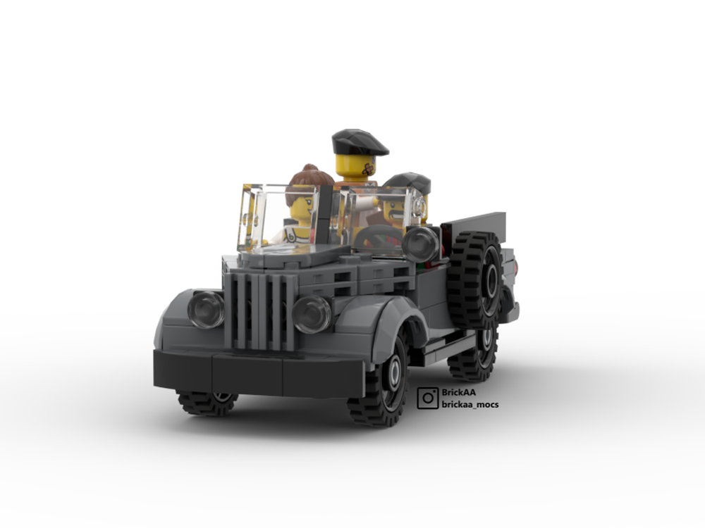 LEGO MOC GAZ-69 by BrickAA | Rebrickable - Build with LEGO