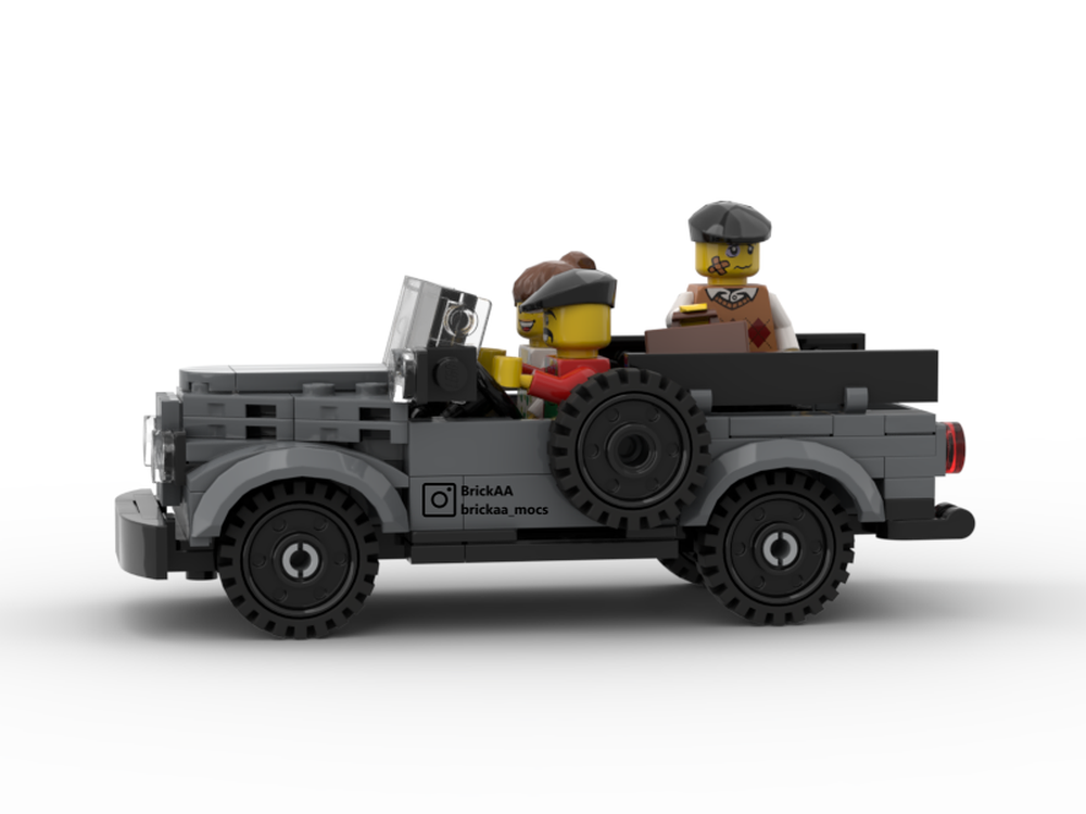 LEGO MOC GAZ-69 by BrickAA | Rebrickable - Build with LEGO