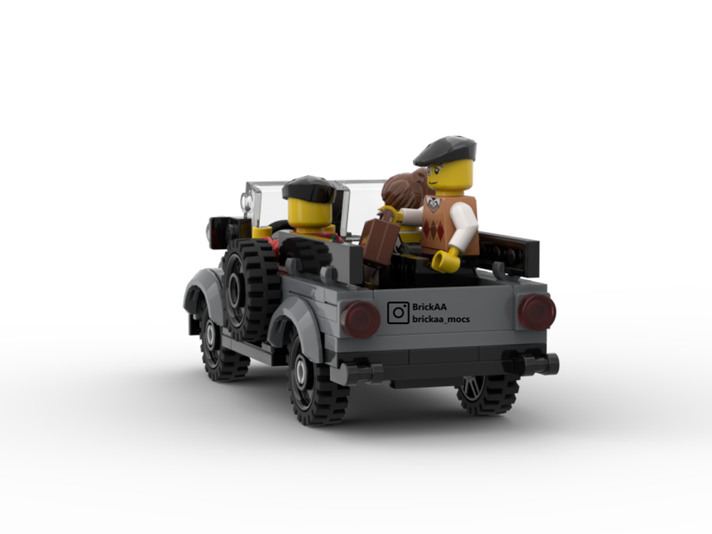 LEGO MOC GAZ-69 by BrickAA | Rebrickable - Build with LEGO