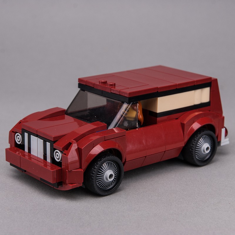 LEGO MOC 76903 Minivan by Keep On Bricking | Rebrickable - Build with LEGO