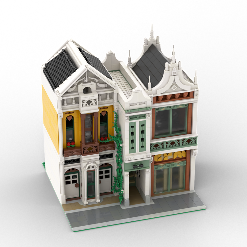 LEGO MOC GYM Modular Buildings by MOC_Expert | Rebrickable - Build with ...