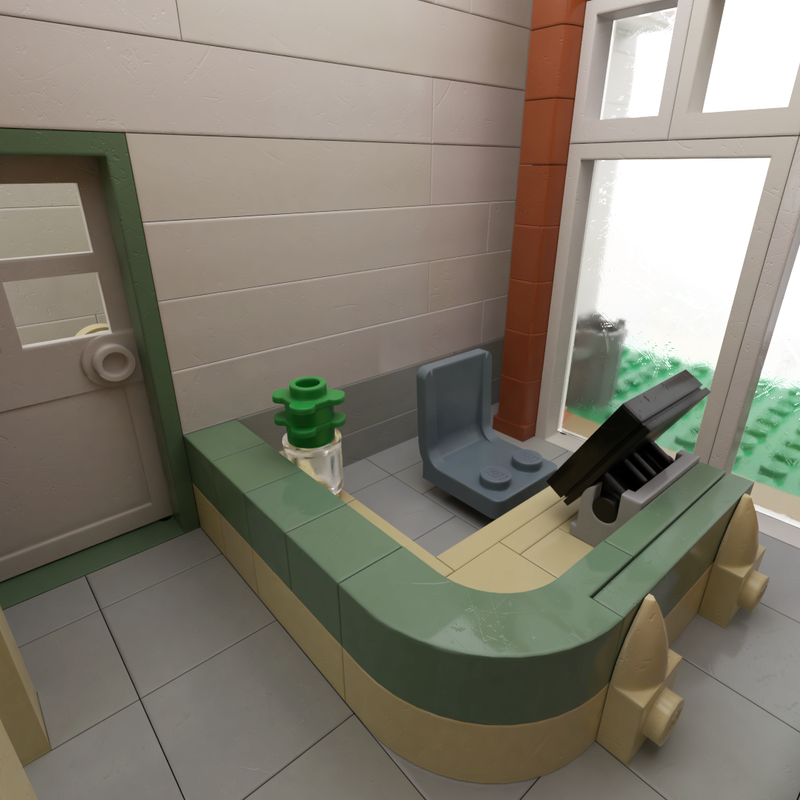 LEGO MOC GYM Modular Buildings by MOC_Expert | Rebrickable - Build with ...