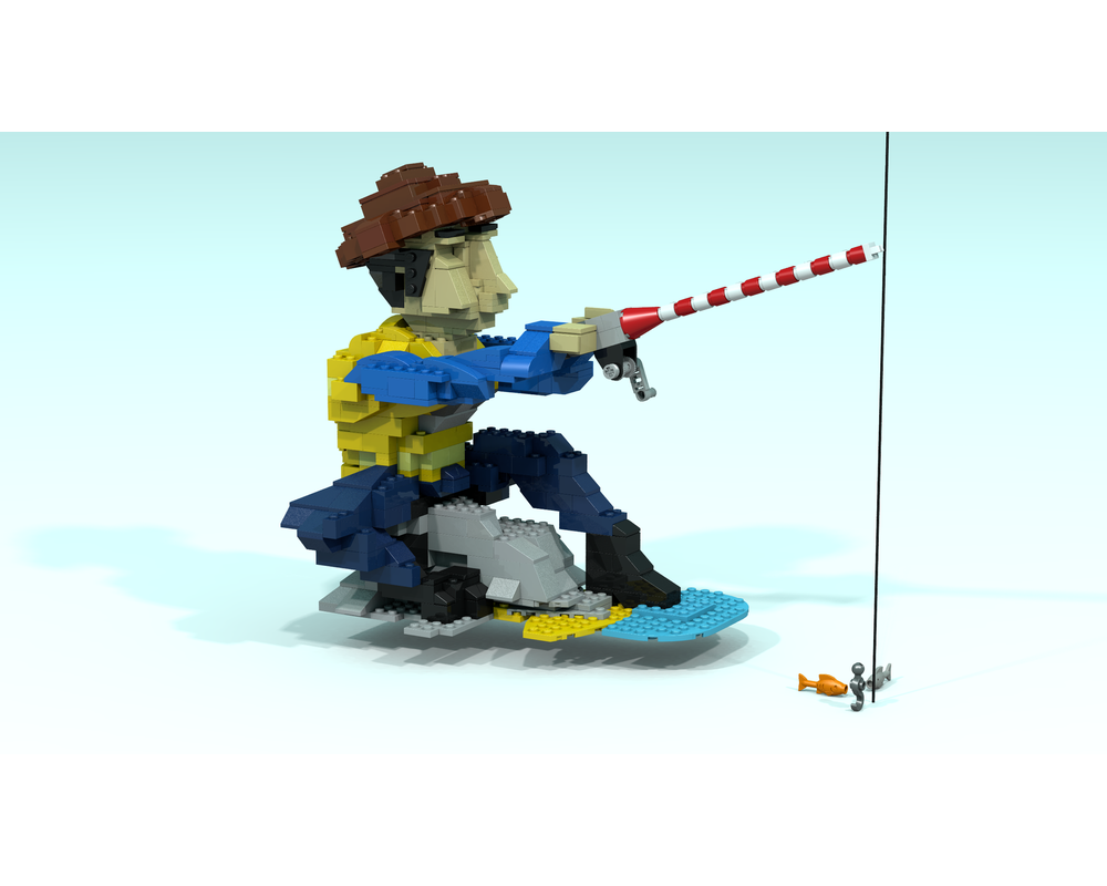 LEGO MOC Fisherman by LegoOri | Rebrickable - Build with LEGO