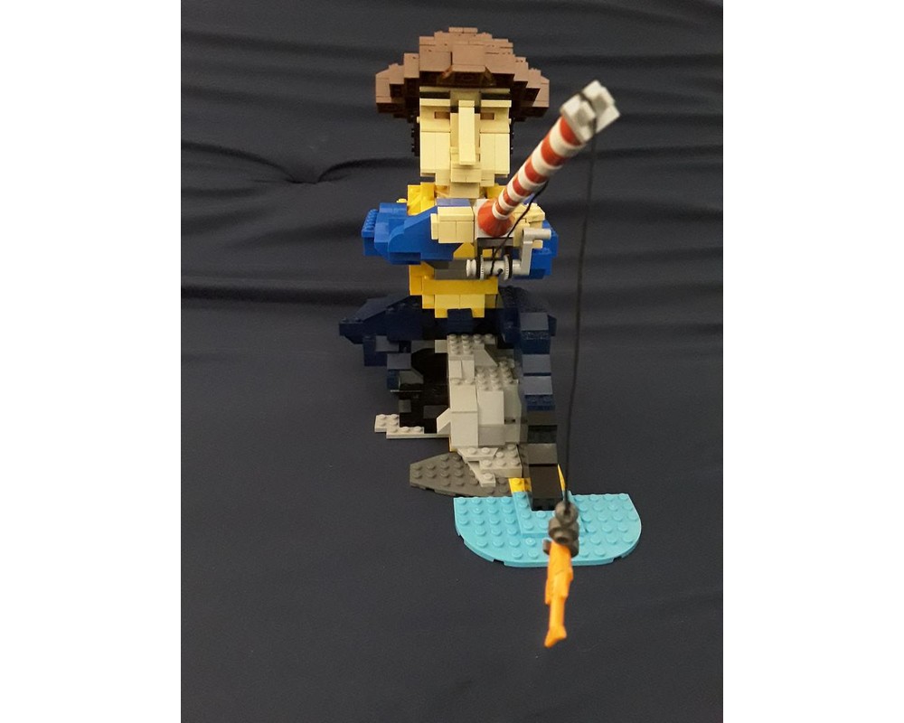 LEGO MOC Fisherman by LegoOri | Rebrickable - Build with LEGO