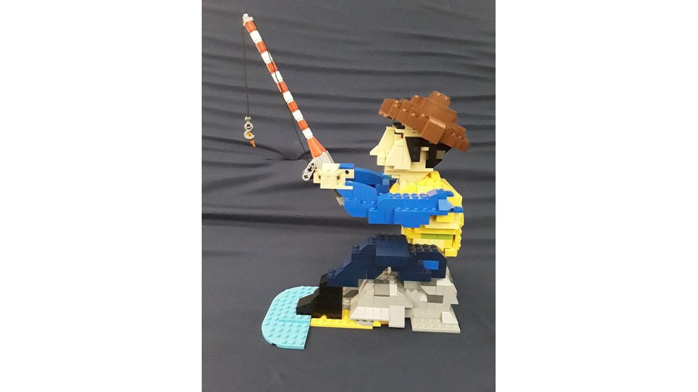 LEGO MOC Fisherman by LegoOri | Rebrickable - Build with LEGO