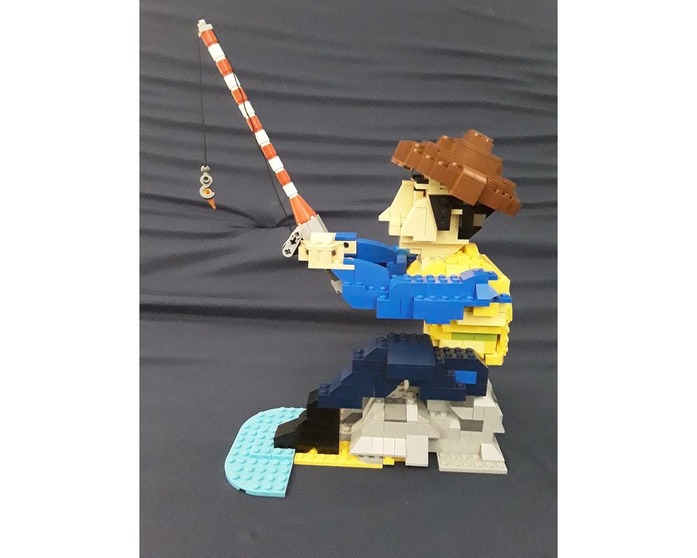 LEGO MOC Fisherman by LegoOri | Rebrickable - Build with LEGO