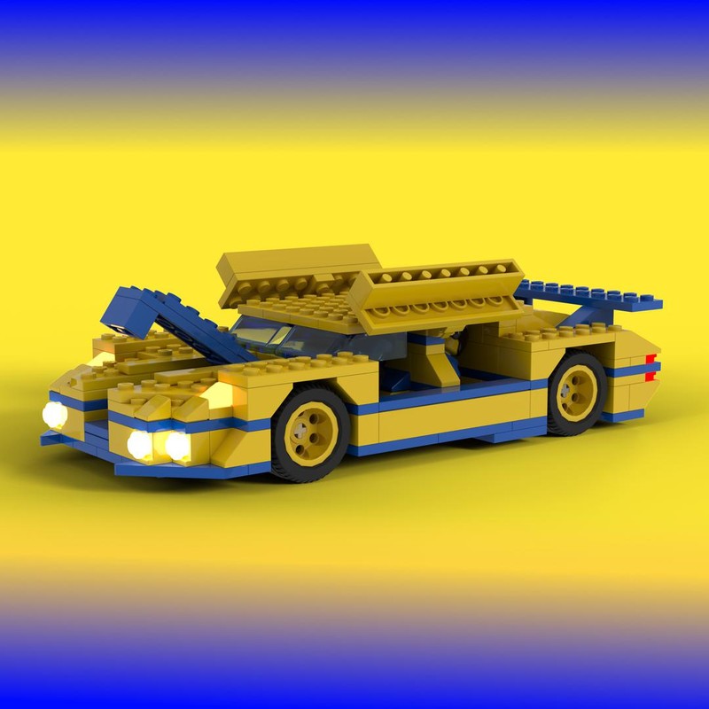 LEGO MOC Z's Jet Fire 120 by Ramos_cars | Rebrickable - Build with LEGO