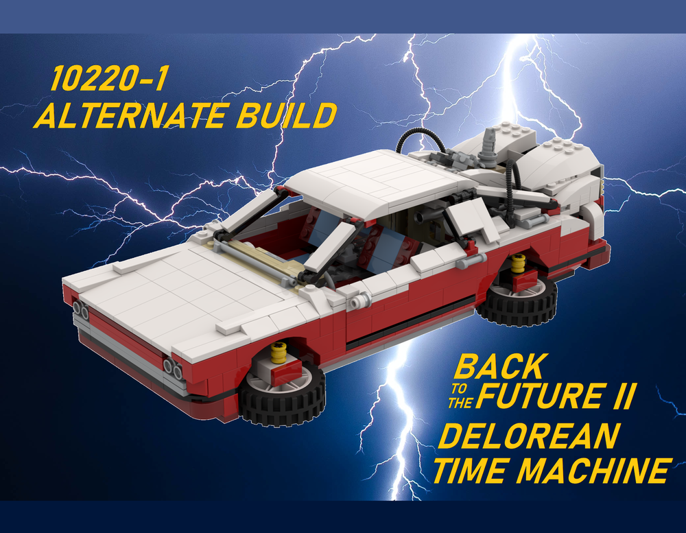 LEGO MOC 10220-1 Back to the Future II - Time Machine by emil_mu ...