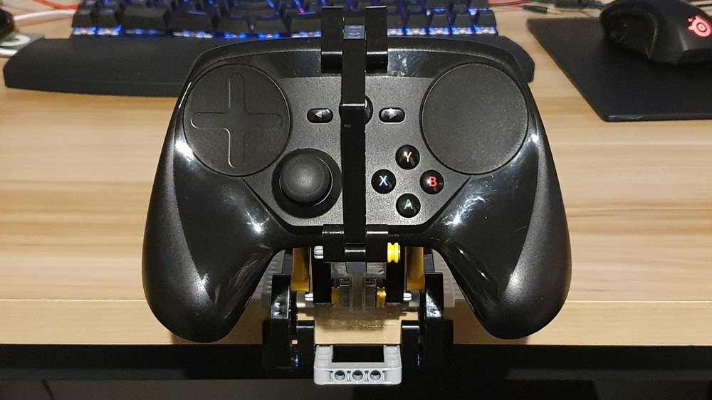 LEGO MOC Steam Controller Attachment for Gyro Steering Wheel Mount by ...