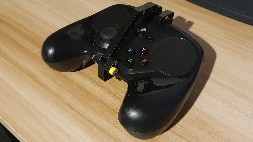 LEGO MOC Steam Controller Attachment for Gyro Steering Wheel Mount by ...