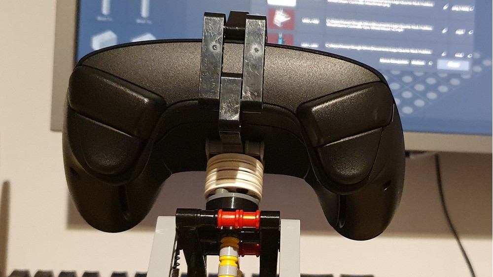 LEGO MOC Steam Controller Attachment for Gyro Steering Wheel Mount by ...