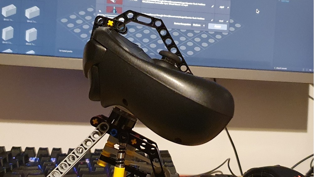 LEGO MOC Steam Controller Attachment for Gyro Steering Wheel Mount by ...