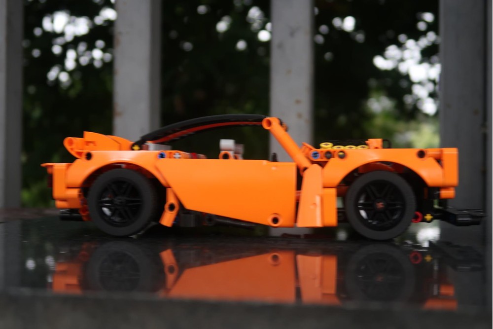 LEGO MOC Lego Technic 42093 D model V8 Muscle car by Secon Yan ...