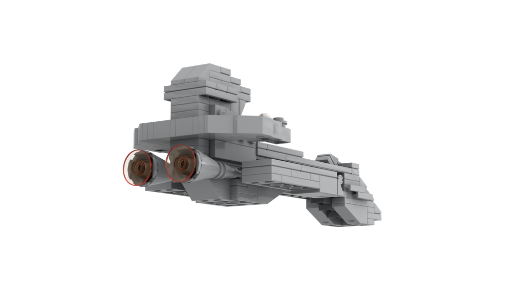 LEGO MOC Stargate X-303 Prometheus by Grotenburg | Rebrickable - Build ...