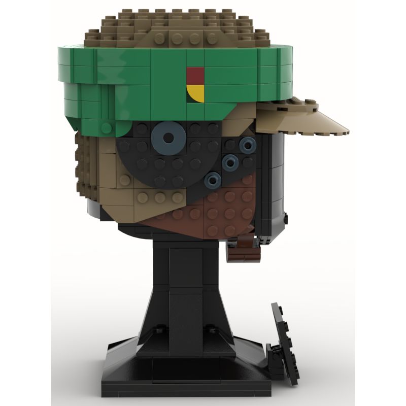 LEGO MOC Captain Rex face - fits Endor Rebel Trooper Helmet by Albo ...
