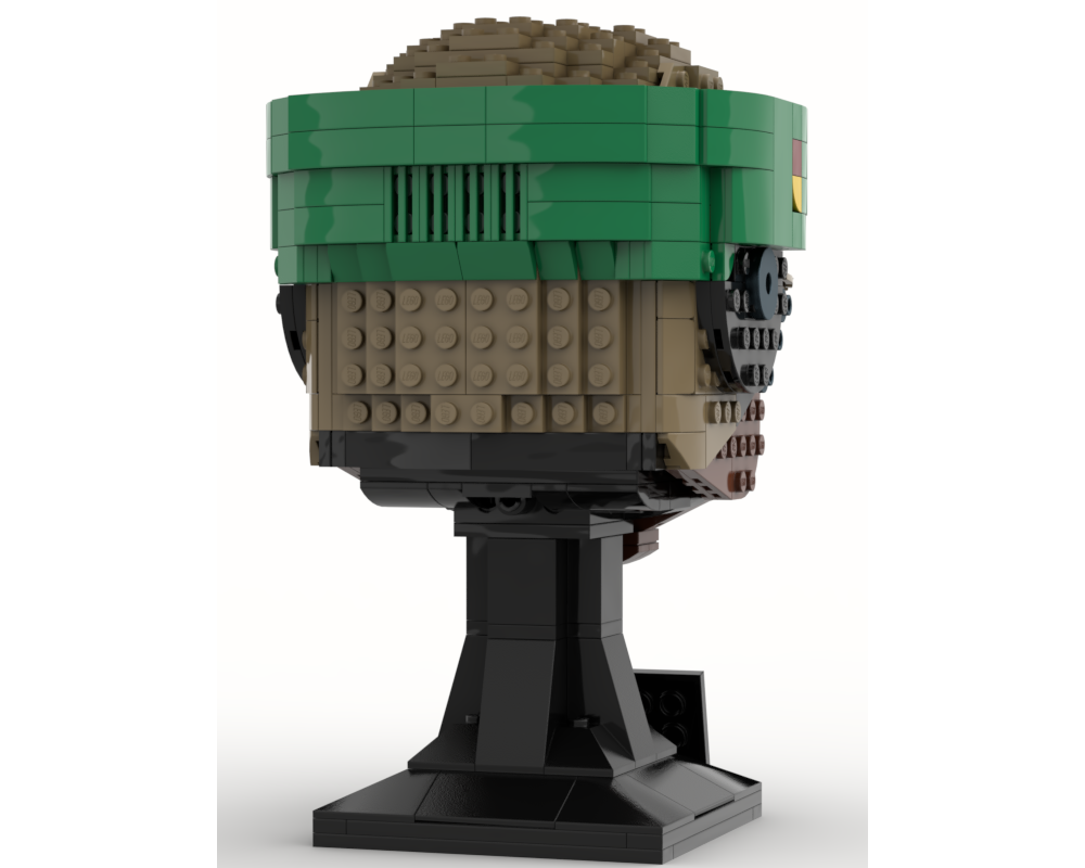 LEGO MOC Captain Rex face - fits Endor Rebel Trooper Helmet by Albo ...