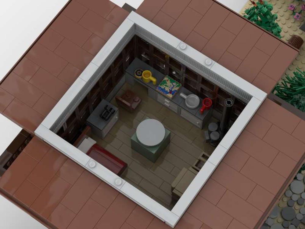 LEGO MOC Fire Observation Tower by jepaz | Rebrickable - Build with LEGO