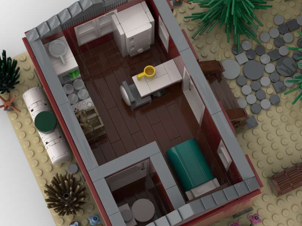 LEGO MOC Fire Observation Tower by jepaz | Rebrickable - Build with LEGO