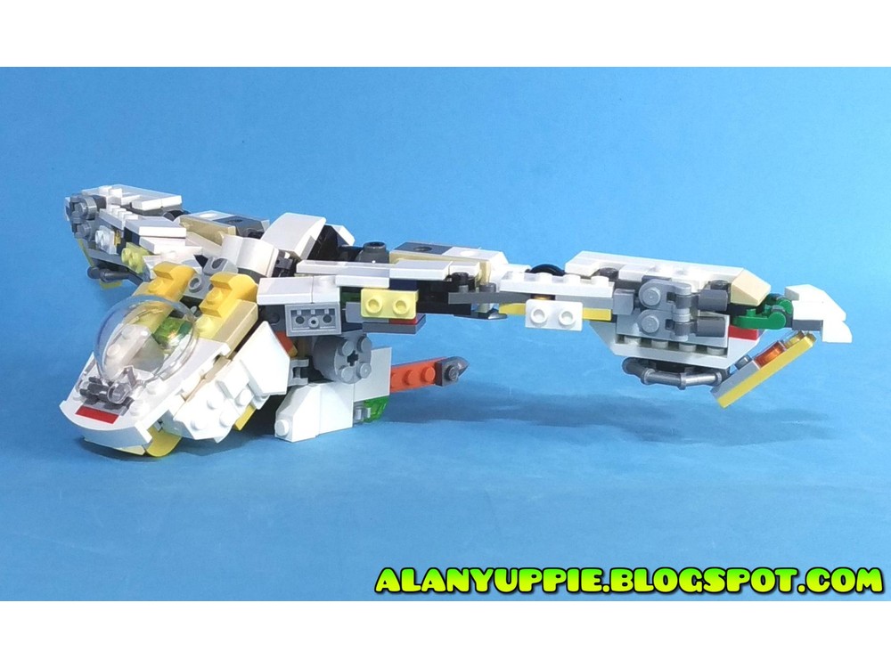LEGO MOC Transformer Benatar ship from LEGO Creator 31115: Space Mining ...