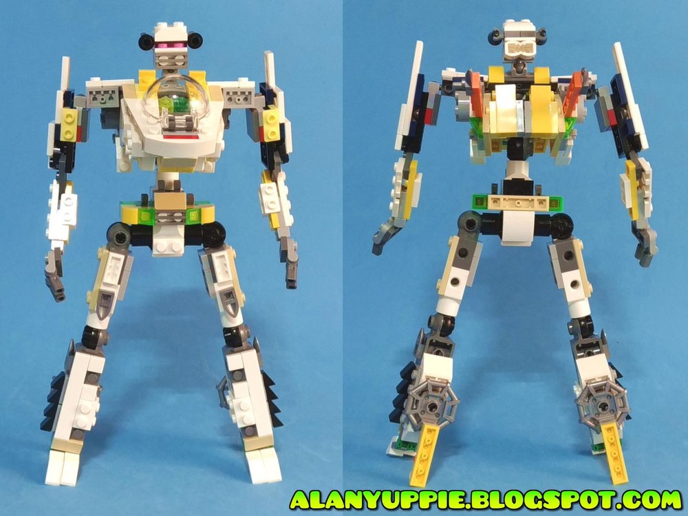 LEGO MOC Transformer Benatar ship from LEGO Creator 31115: Space Mining ...