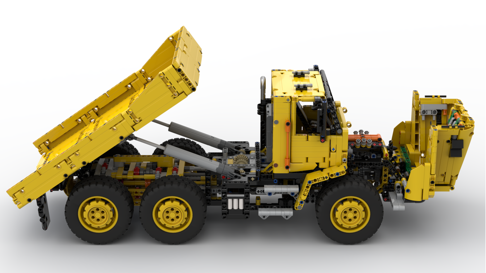 LEGO MOC 42114 Volvo N10 6x4 Dump Truck - RC alternate build by ...