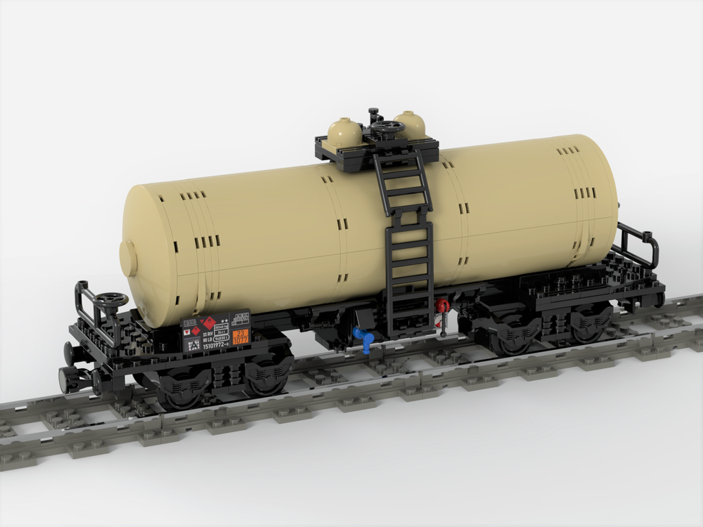 LEGO MOC Tank wagon – 4-axles by langemat | Rebrickable - Build with LEGO