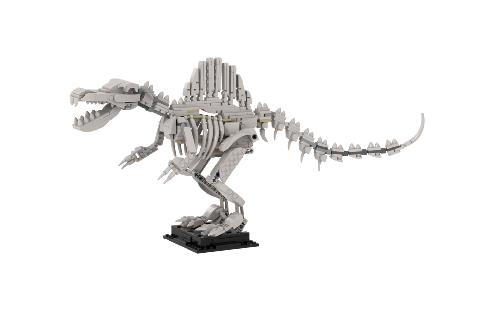 LEGO MOC-81227 Spinosaurus Skeleton - Lego Dinosaur Fossils by ...