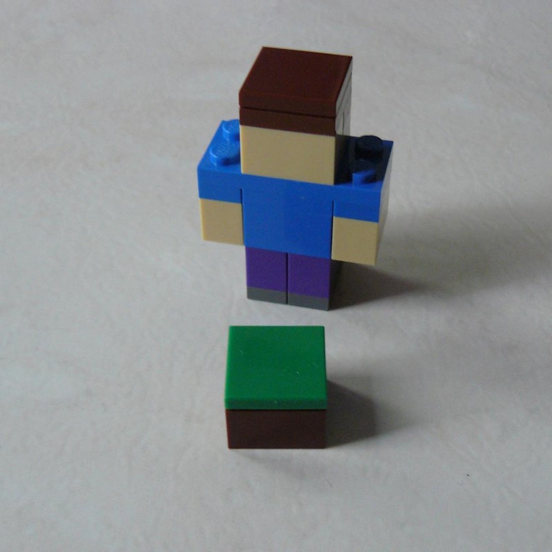 LEGO MOC Steve by Tinwetar | Rebrickable - Build with LEGO