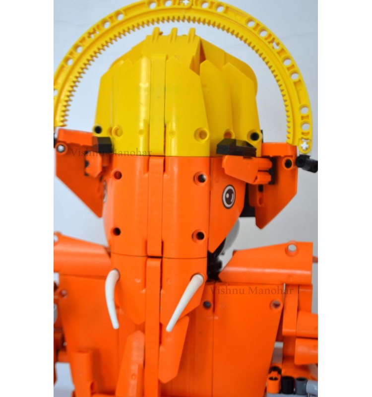 LEGO MOC Lord Ganesha by Dr. Vishnu Manohar | Rebrickable - Build with LEGO