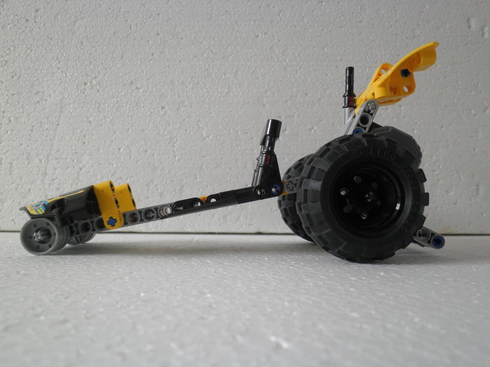 LEGO MOC 42034 alternate - Pull-Back Dragster by The0 | Rebrickable ...