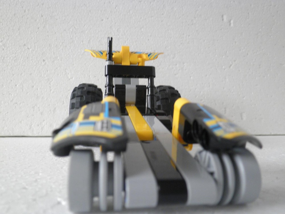 LEGO MOC 42034 alternate - Pull-Back Dragster by The0 | Rebrickable ...