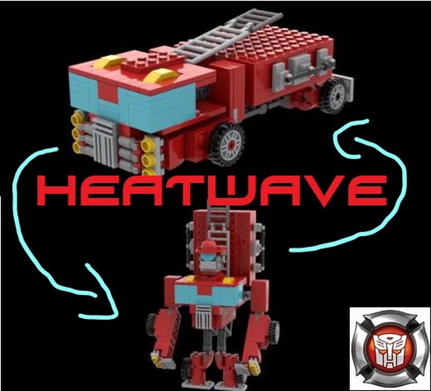 LEGO MOC Heatwave Transformers by MixelMaker | Rebrickable - Build with ...