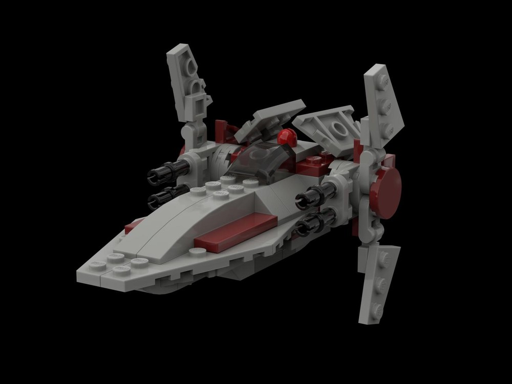 LEGO MOC V-Wing Microfighter by magurean.paul | Rebrickable - Build ...