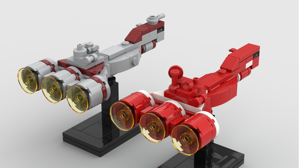 LEGO MOC 1:1455 Consular-class Cruisers by Kdapt-Preacher | Rebrickable ...