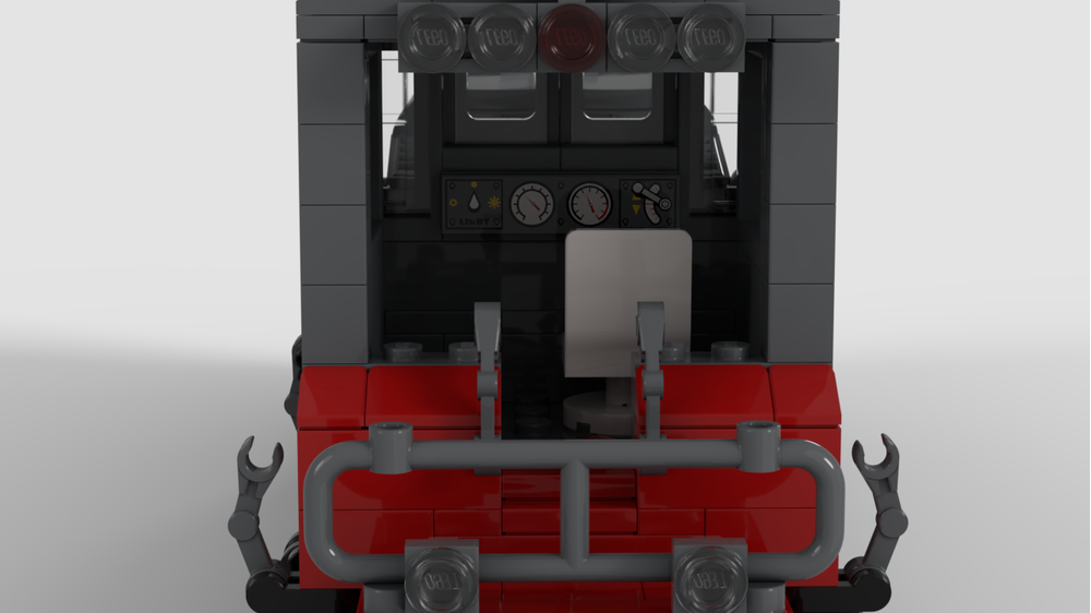 LEGO MOC EMD SW1500/MP15AD/MP15AC Cow - Southern Pacific edition by ...