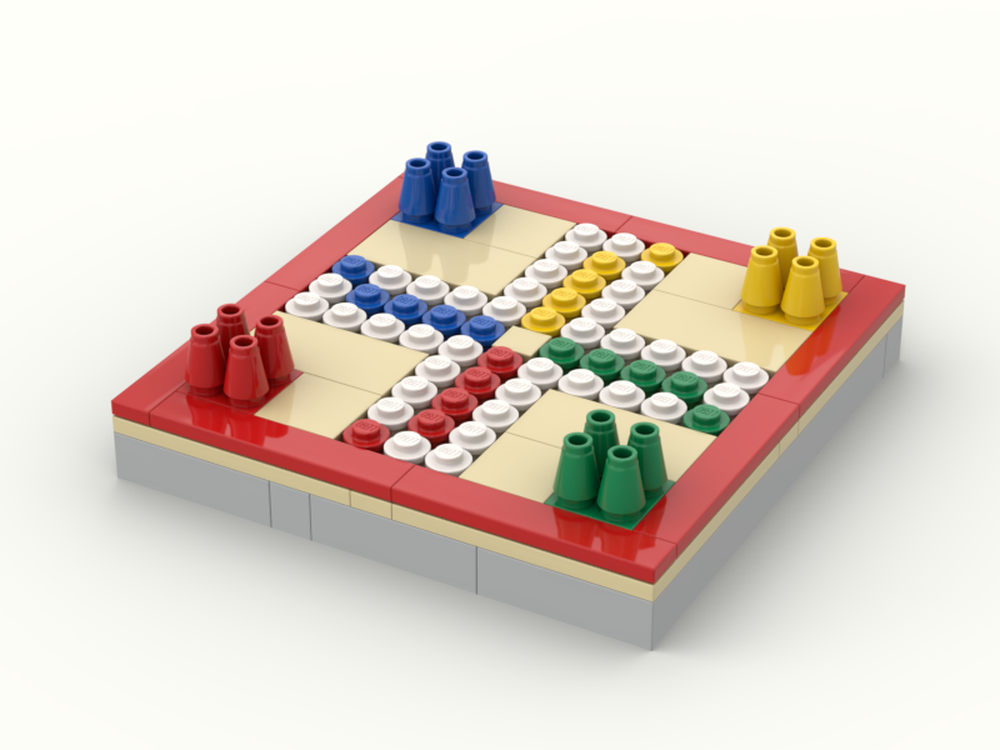 LEGO MOC ludo by maaikefeniks | Rebrickable - Build with LEGO