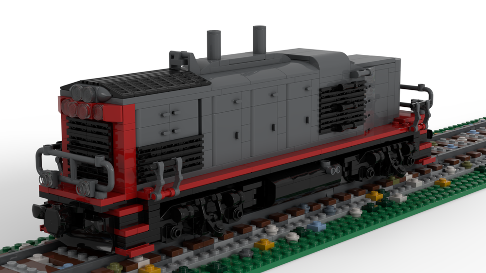 LEGO MOC EMD SW1500/MP15AD/MP15AC Calf/Transfer switcher - Southern ...